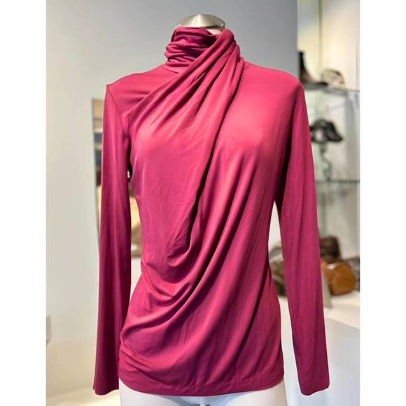 European Culture | Tops | New European Culture Knot Turtle Neck Top In ...